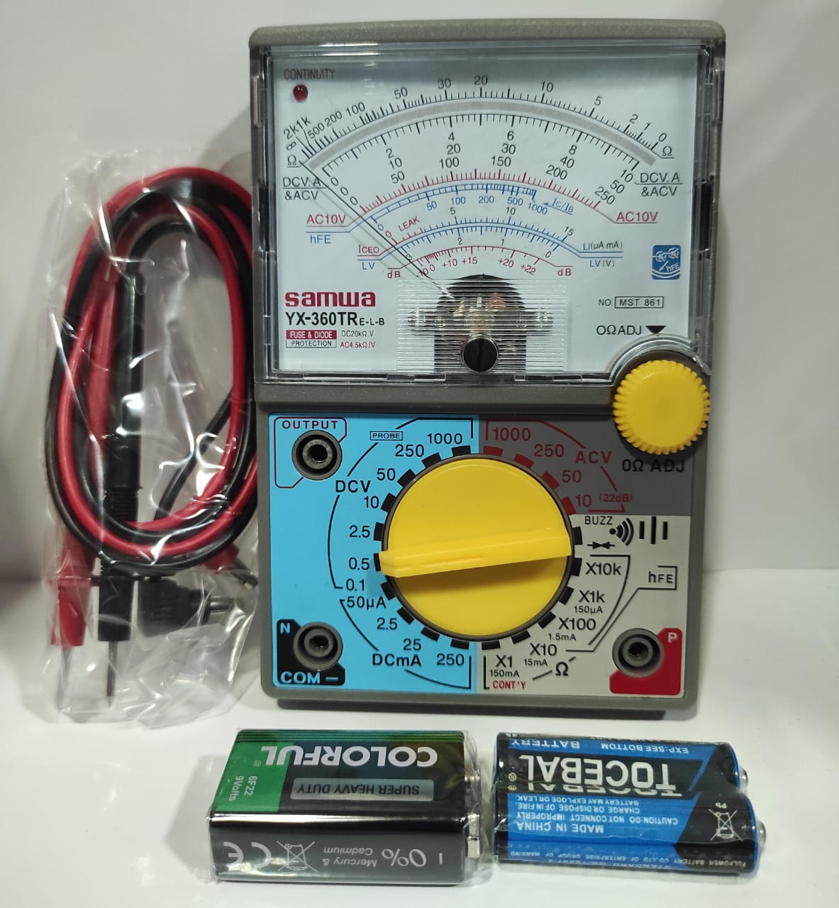 YX-360TR ELB Analog Multimeter (SAMWA Good Quality) - Electronic ...