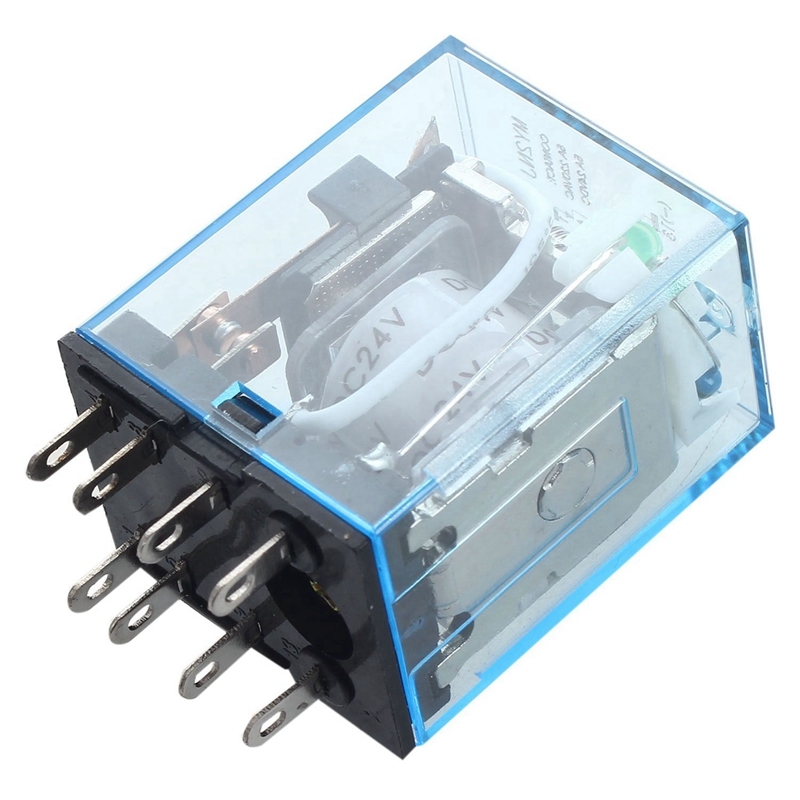24V DC 8 Pin Relay (MY2N-J) - Electronic Components Parts Shop Sri Lanka