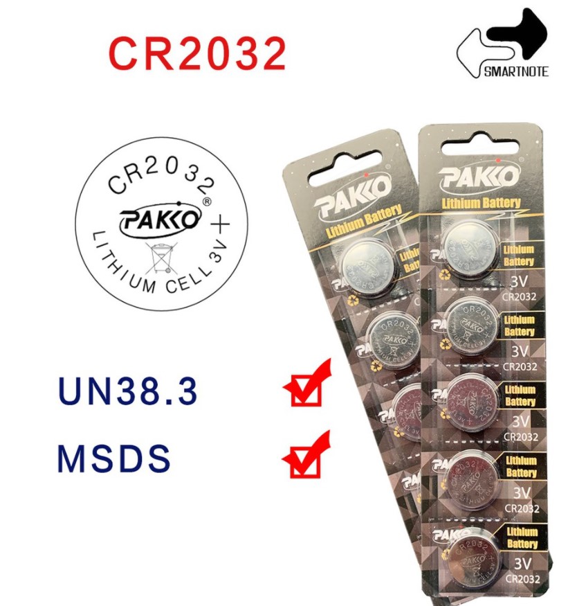 CR2032 3V Battery PAKKO (Original) | Electronic Components Parts Shop Sri Lanka