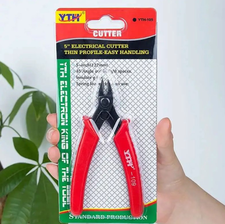 Nipper wire cutter/ pin cutter (YTH-109S) - Electronic Components Parts ...