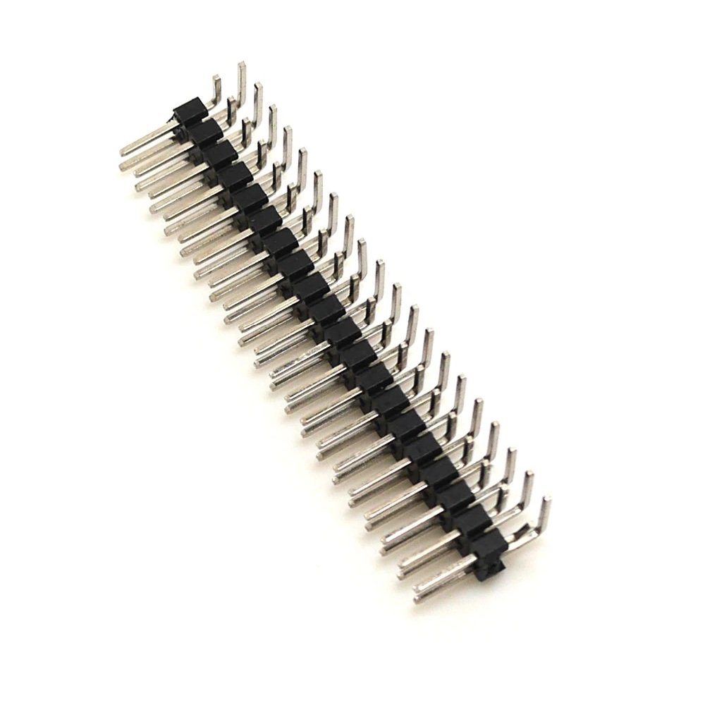 40x2 Male Header Angle Double Line - Electronic Components Parts Shop ...