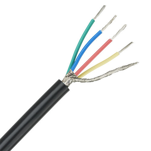 4 Core Shielded Signal Wire (4 x 0.15mm Control wire) - Electronic ...
