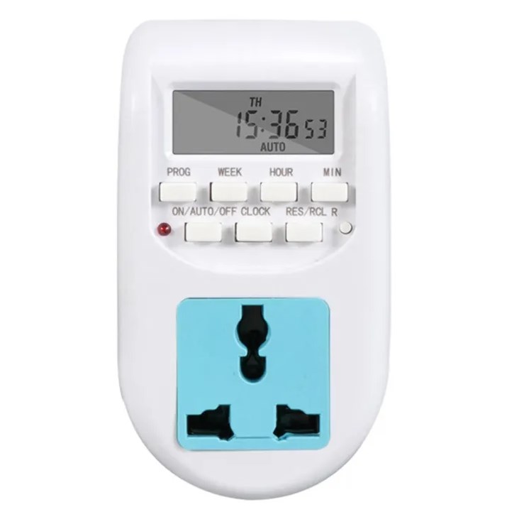 Electronic Programmable Clock Timer 230V AC (10A) - Electronic ...