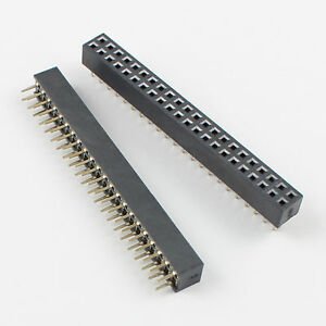 40x2 Female Header Double Line - Electronic Components Parts Shop Sri Lanka