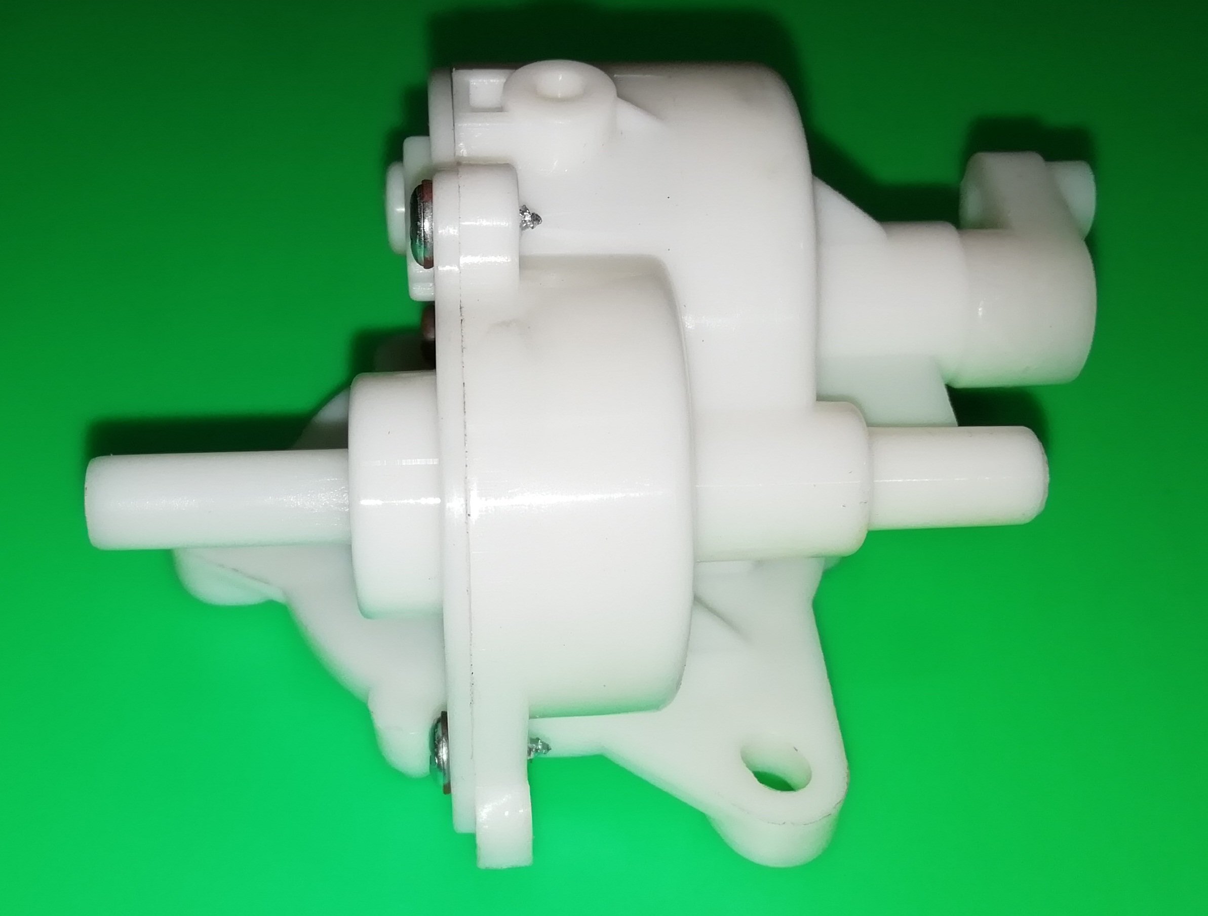 Plastic Gear box 1 : 5.5 (Parallel Axis) - Electronic Components Parts ...