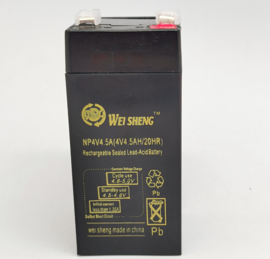 4V 4.5Ah Sealed lead-acid Battery (Pb-acid) - Electronic Components ...