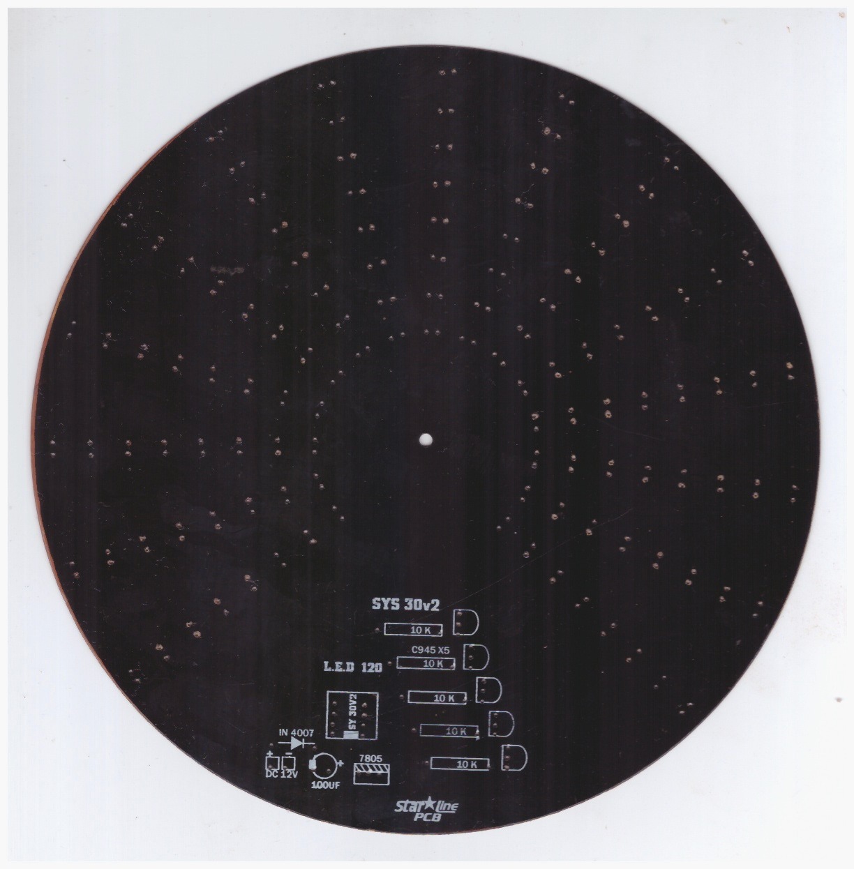 7.5 Inch SYS 30v2 (LED 120) Buduresmala PCB with Programmed IC – 12VDC ...