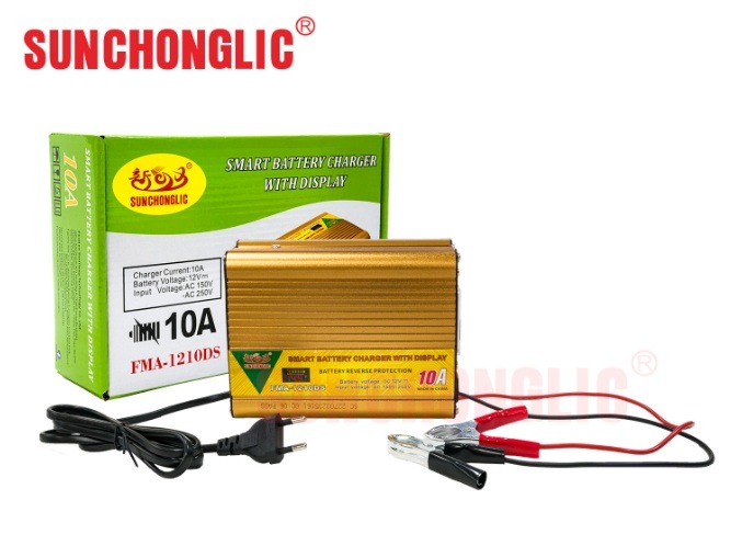 12VDC 10A Smart Battery Charger FMA-1210DS - Electronic Components ...