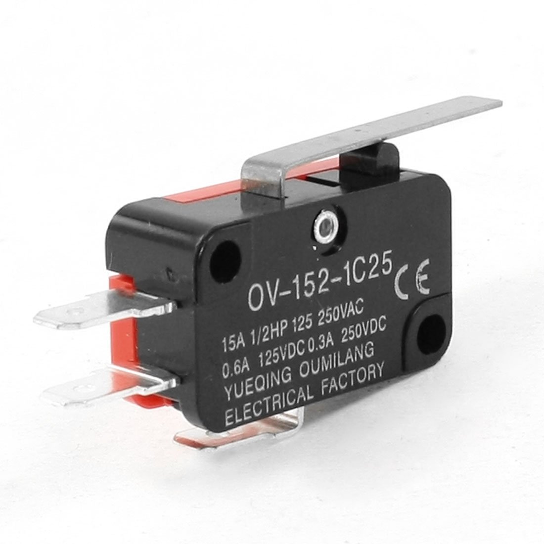 Limit Switch with Medium Lever (Large-15A 250VAC) - Electronic ...
