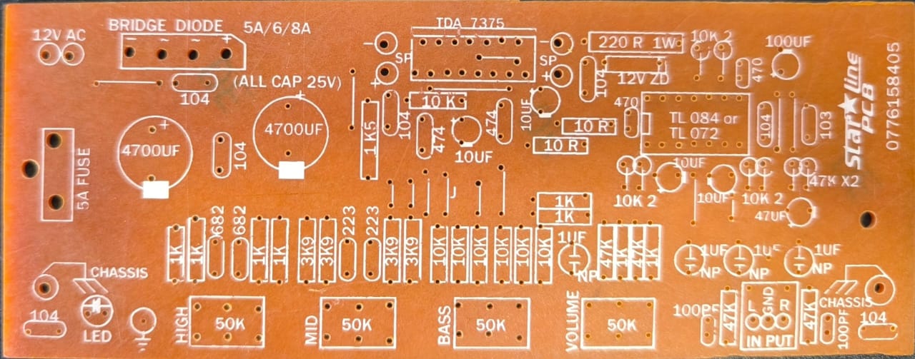 TDA 7375/7377 Super Bass High Quality Amplifier (40W+40W) - Electronic ...