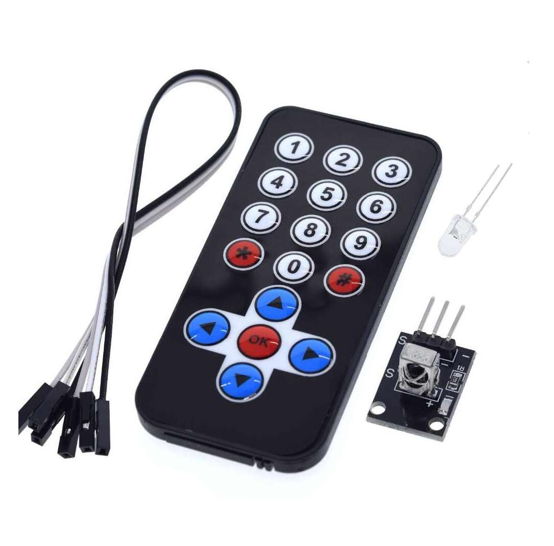 Infrared IR Wireless Remote Control Module Kit - Electronic Components Parts Shop Sri Lanka